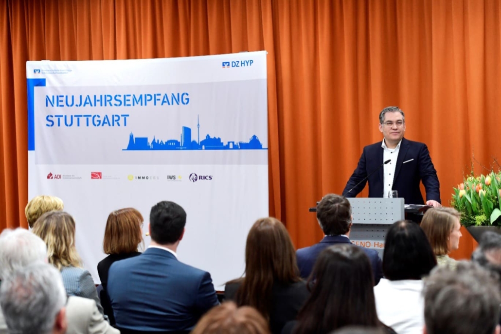 Immobilienwirtschaft Stuttgart e.V. - Rückschau Neujahrsempfang der DZ HYP